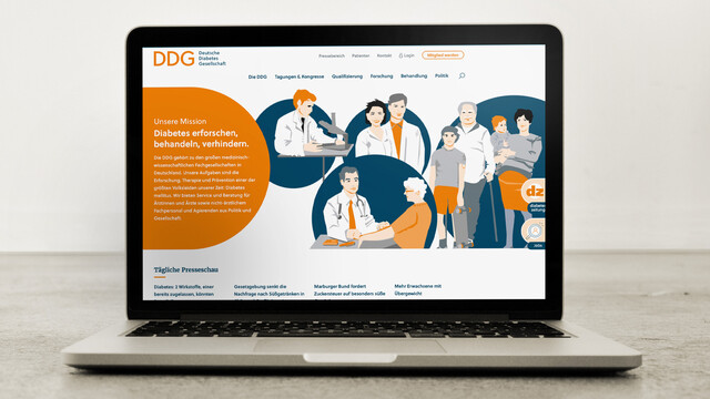 Neue Website für die DDG